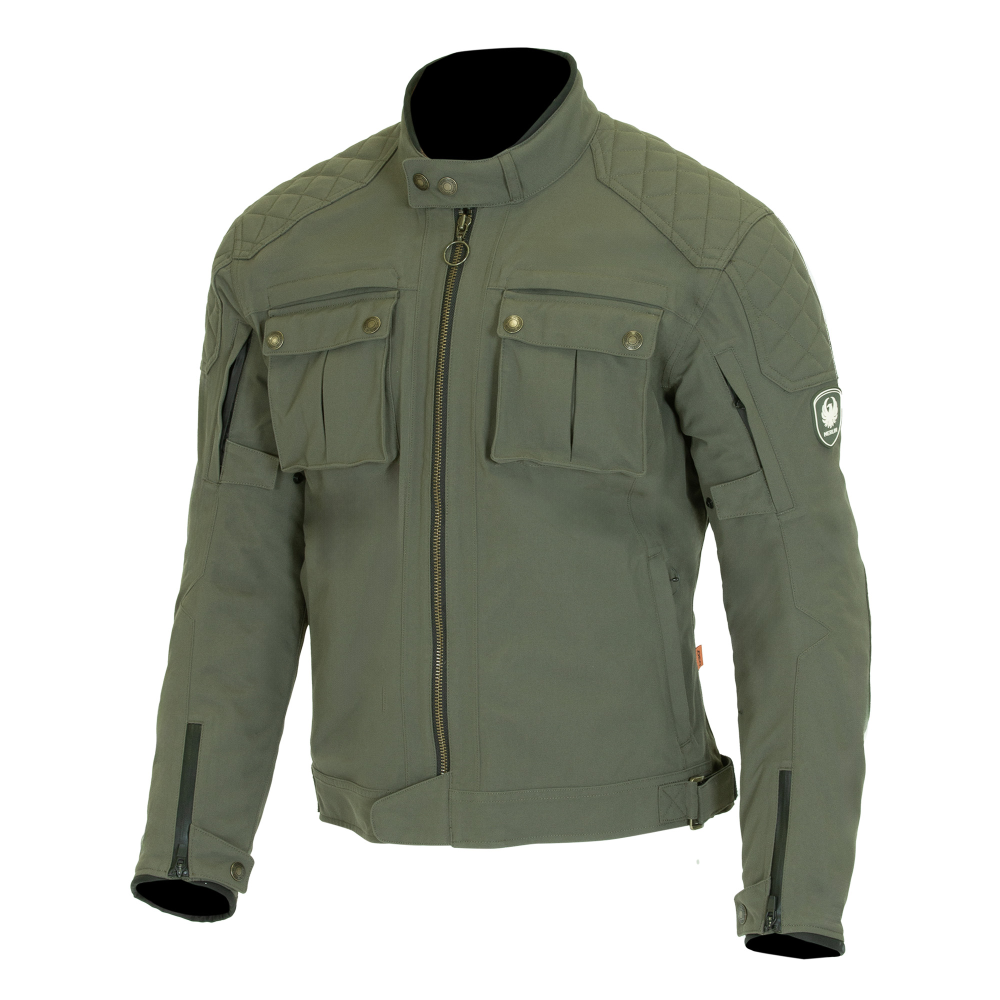 Merlin Coplow Laminated D30 Jacket Green – Tuggeranong Motorcycle Centre