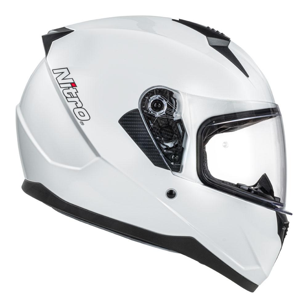 Nitro N670 Full Face White – Tuggeranong Motorcycle Centre